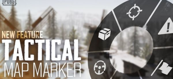PUBG - New Feature - Tactical Map Marker
