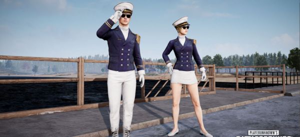 New Skins - Naval Officer Attire Set | PUBG