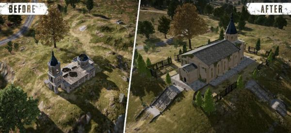 Pochinki will receive church update in the next season