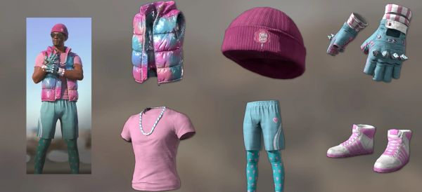 All new skins of the next update