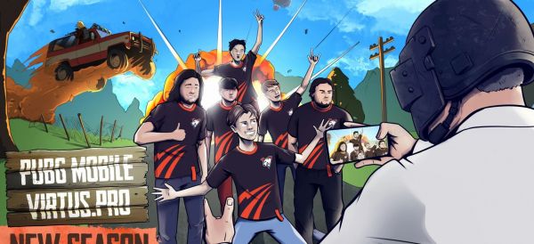 Virtus.pro introduced new PUBG Mobile lineup