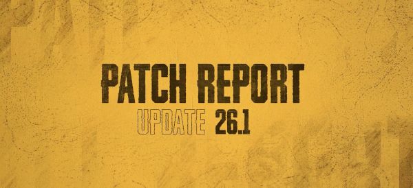 PUBG | Patch Report #26.1