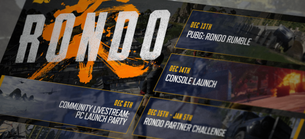 PUBG: BATTLEGROUNDS CELEBRATES LAUNCH OF RONDO