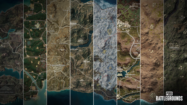 PUBG: BATTLEGROUNDS Updates Map Rotation